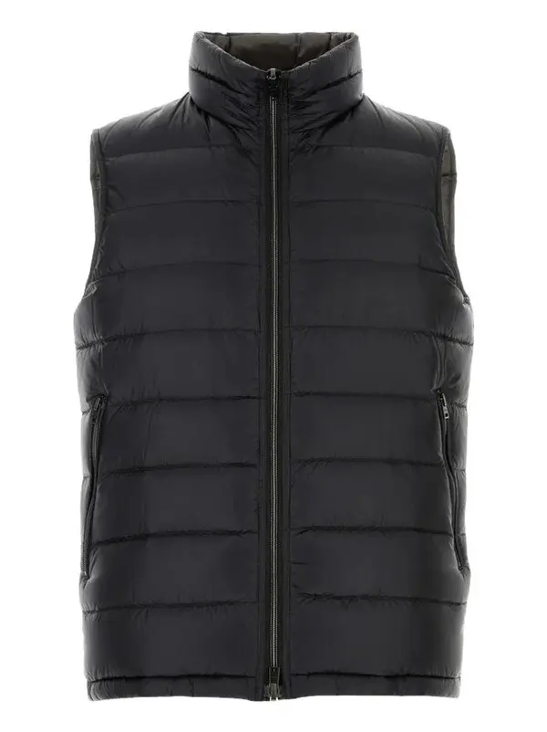 Herno Ultralight Quilted Gilet - Black