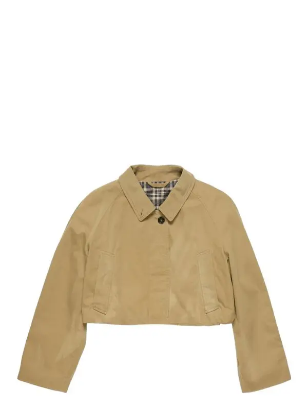 Acne Studios Cropped Jacket - Nude