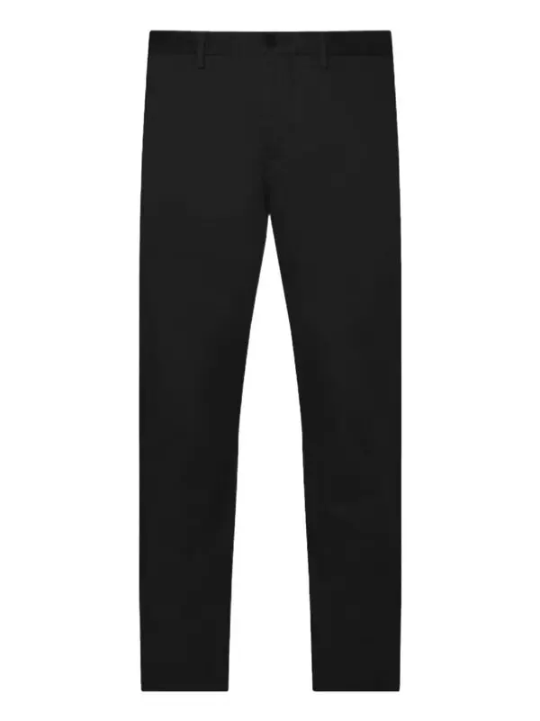 Tommy Hilfiger Denton Trousers With Embroidered Flag Label - Black