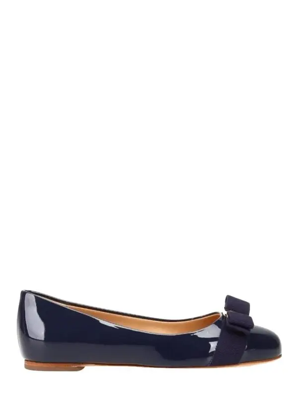 FERRAGAMO Varina Ballet Flats - Black