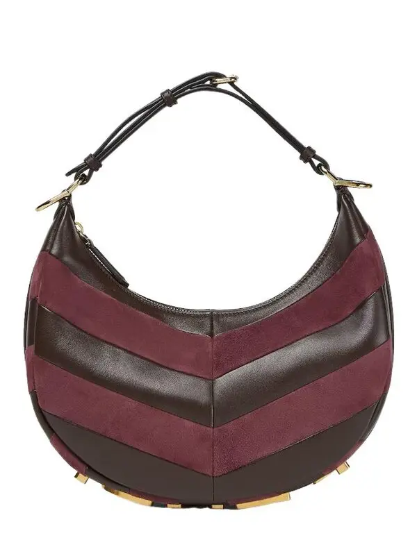 Fendi Two-toned Small Tote Bag - Black