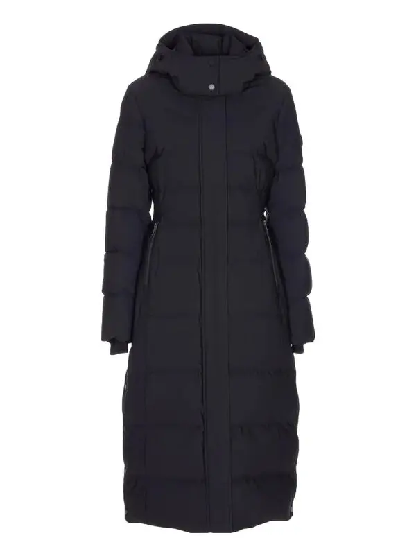 Moose Knuckles Hooded Padded Quilted Parka - Black