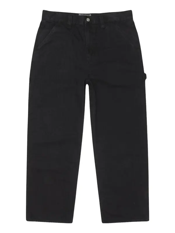 StÜssy Logo Patch Pants - Black