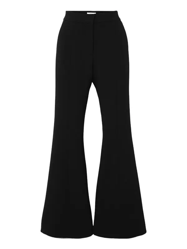 Gabriela Hearst High-rise Flared Pants - Black
