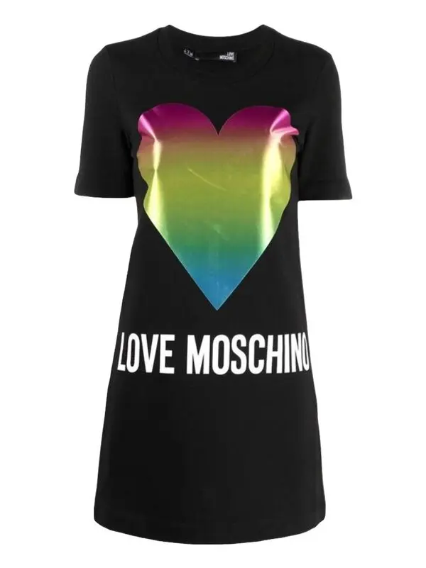 Moschino T-shirt Dress - Black