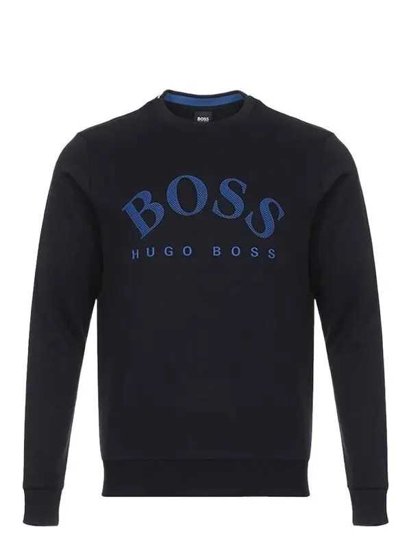 Hugo Boss Round Neck Long Sleeve Sweater - Black