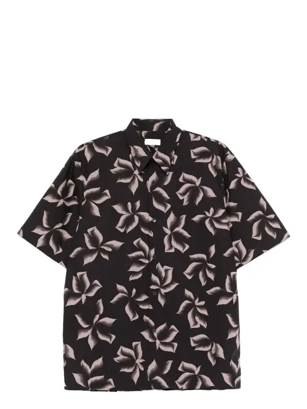 Dries Van Noten Short Sleeve Shirt - Black