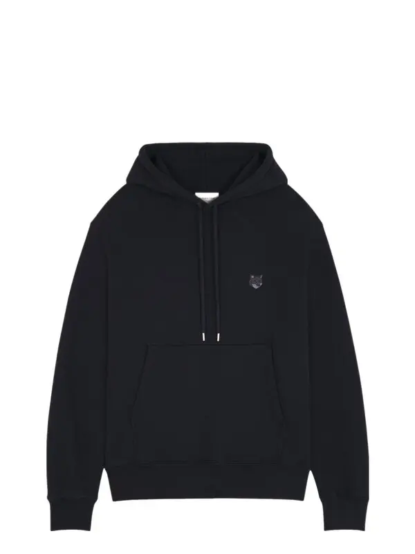 Maison Kitsuné Bold Fox Head Patch Hoodie - Black