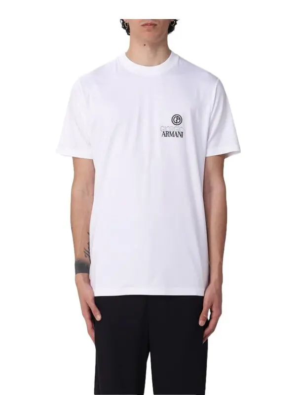 Giorgio Armani Logo-print T-shirt - White