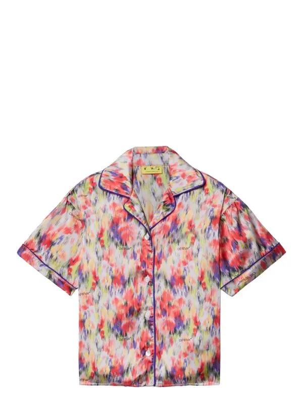 Off-White All-over Chine Shirt - Pink