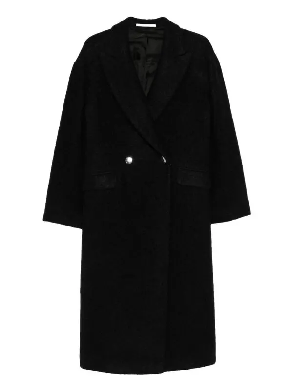 Tagliatore Double-breasted Coat - Black