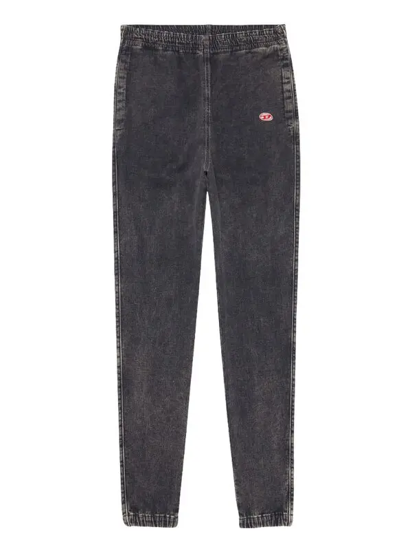 DIESEL® D-lab Joggjeans Elasticated Waistband Jeans - Black