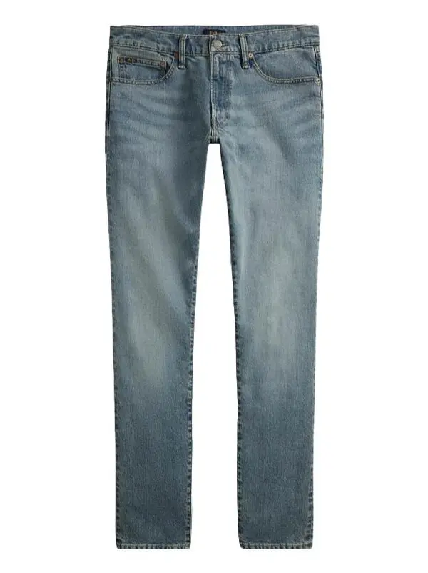 Polo Ralph Lauren Slim-fit Jeans With Embroidered Logo - Gray