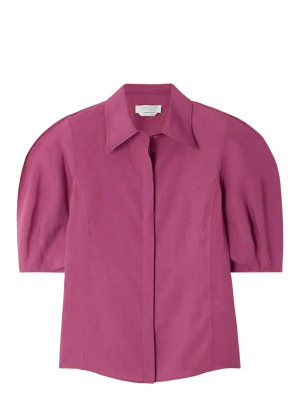 Gabriela Hearst Short Sleeve Shirt - Pink