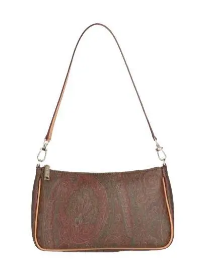Etro Pattern Shoulder Bag - Brown