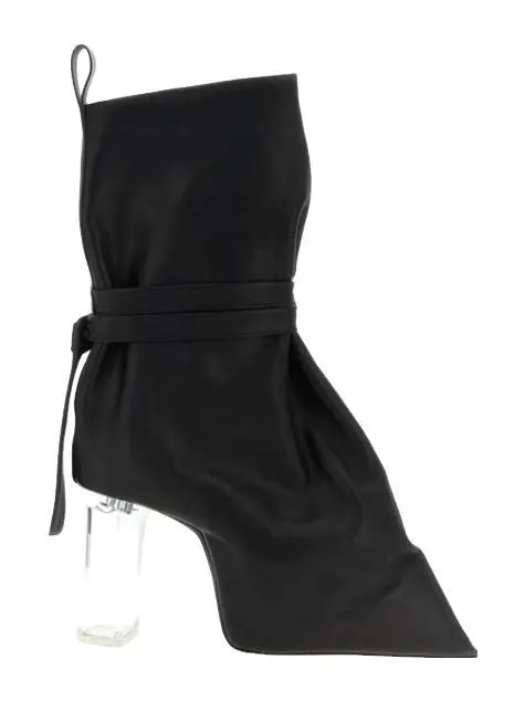 Rick Owens Taco Kiss Heeled Boots - Black