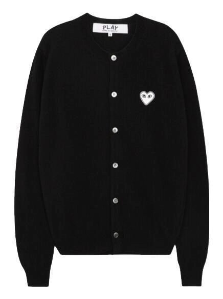 Play Comme Des Garcon Long Sleeve Cardigan - No