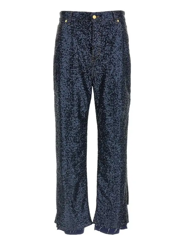 DARKPARK Sequin Embellished Jeans - Black