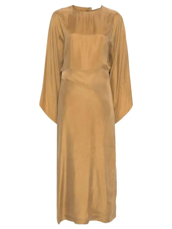 Rodebjer Dreana Twill Maxi Dress - Nude