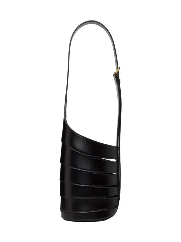 Alaïa Babel Small Shoulder Bag - Black