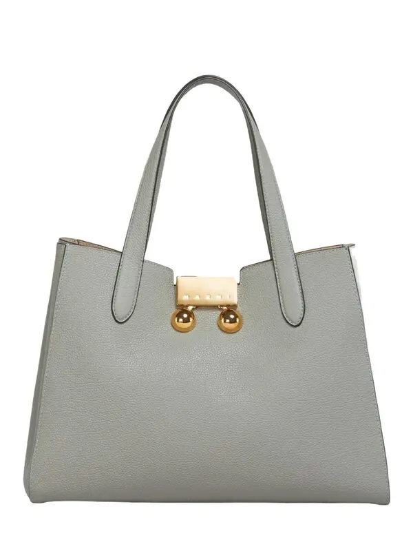 Marni Trunkaroo Tote Handbag - Storm