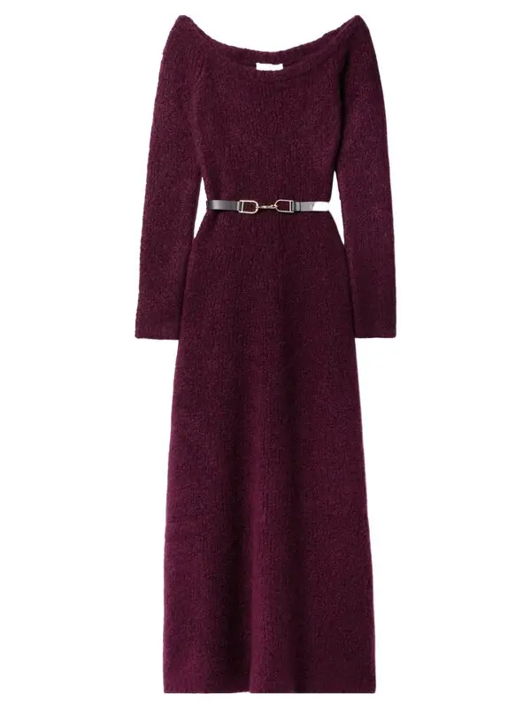 Gabriela Hearst Long Sleeve Maxi Dress - Red
