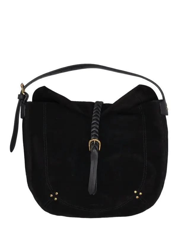 Jérôme Dreyfuss Luis Braided Shoulder Bag - Black