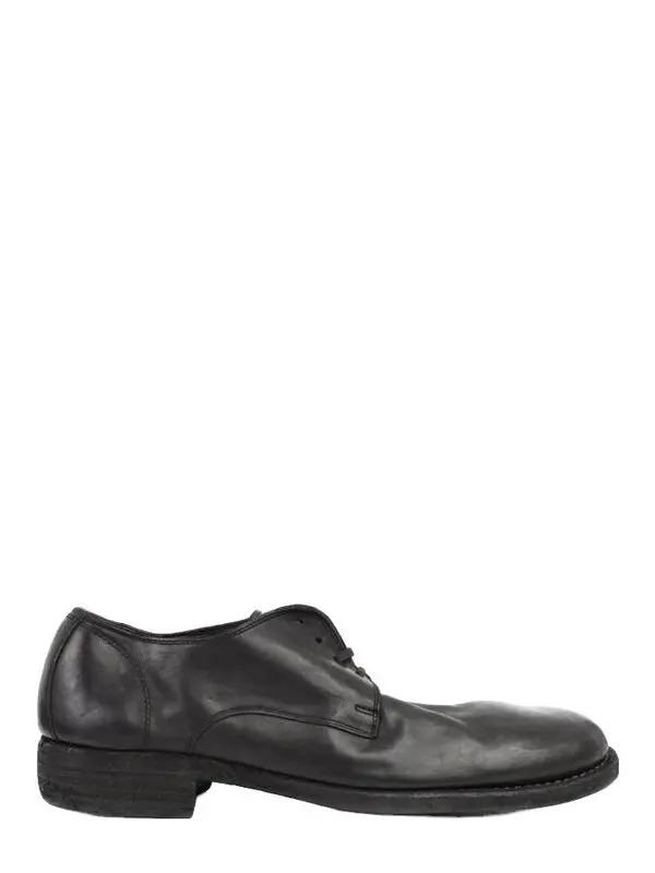 Guidi 992 Horse Derby Shoes - Black