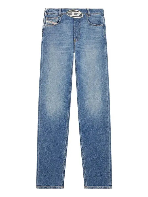 DIESEL® D-ark Straight Leg Jeans - Blue
