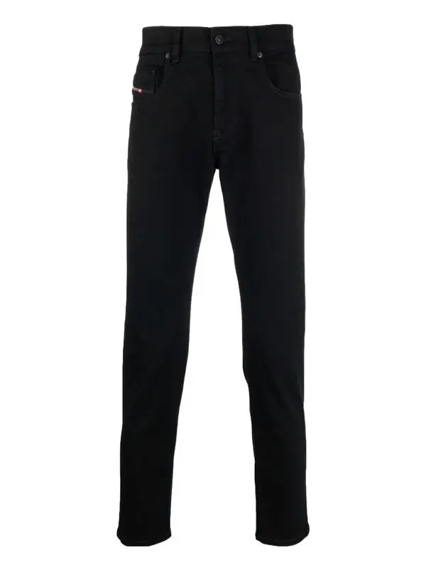 DIESEL® D-strukt Slim-fit Jeans - Black