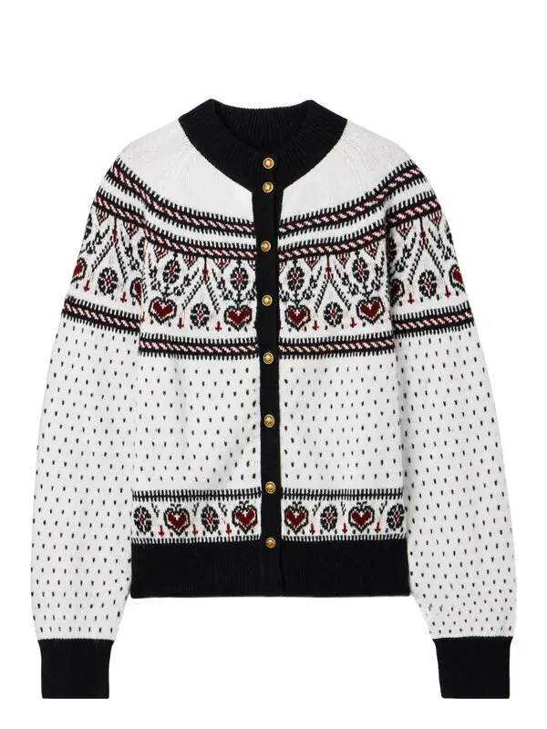 Khaite Long-sleeved Knitted Shirt With Patterned Design - White