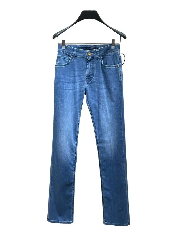 Stefano Ricci Belt Loop Jeans - Blue