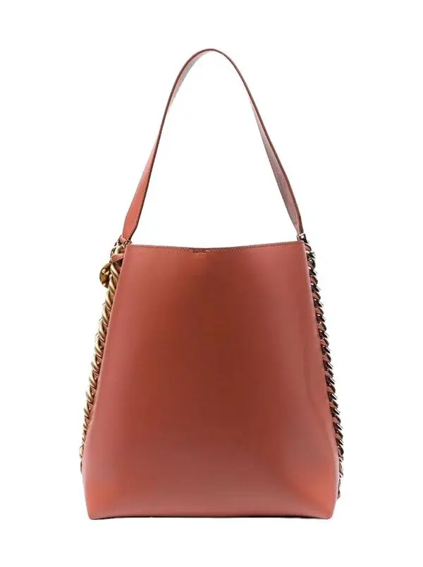 Stella McCartney Chain-trimmed Tote Bag - Brown