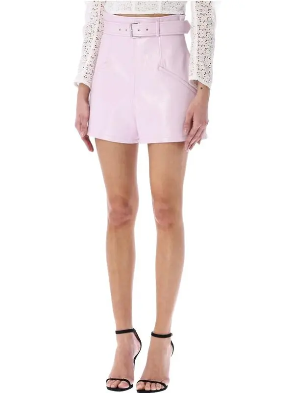 Philosophy Di Lorenzo Serafini Belted Structured Shorts - Multicolor