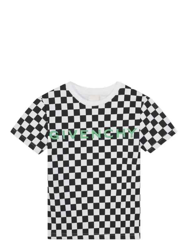 Givenchy 4g Check-pattern T-shirt - White