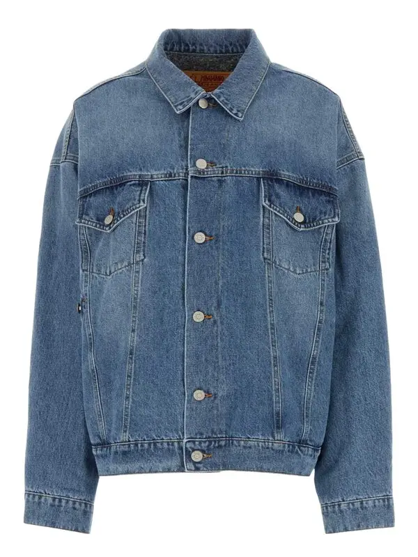 MAGLIANO Long Sleeved Buttoned Denim Jacket - Blue