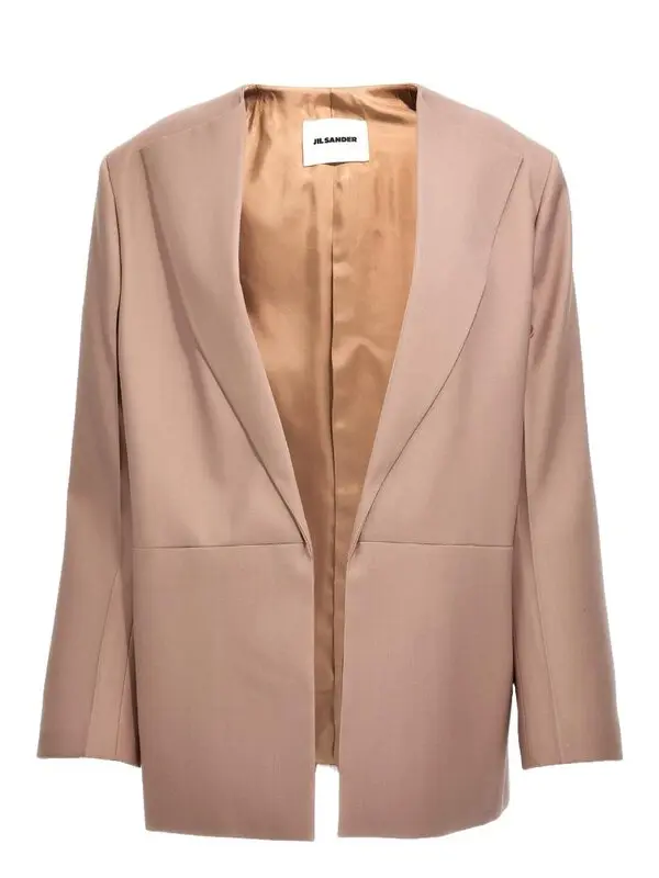 JIL SANDER Tailored Jacket - Nude