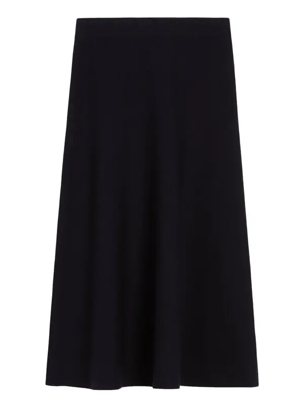 Max Mara Giusy Flared Skirt - Blue