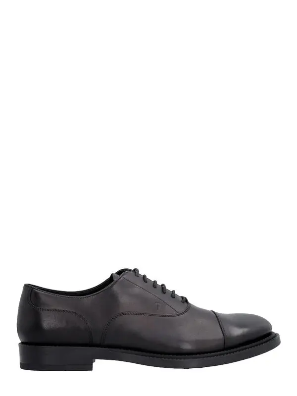 TOD'S Lace-up Oxford Shoes - Black