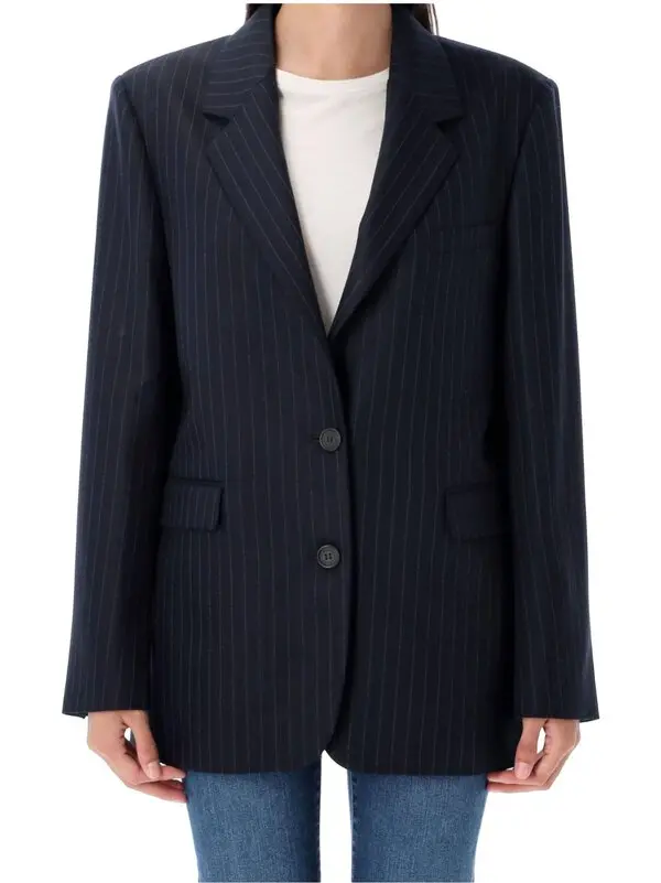 GOLDEN GOOSE Single-breasted Blazer - Black