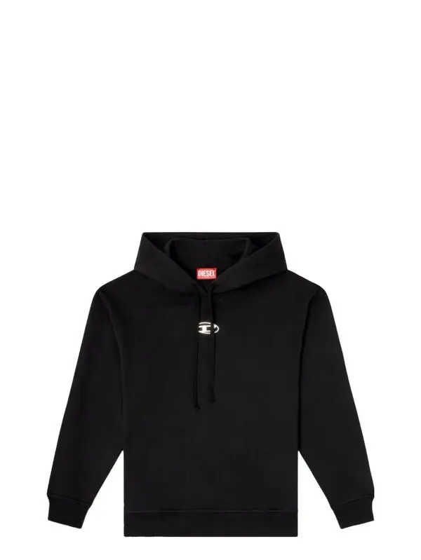 DIESEL® Oval D Hoodie - Black