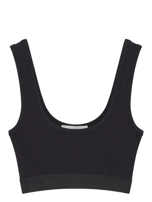 Stella McCartney Logo Band Vest - Black