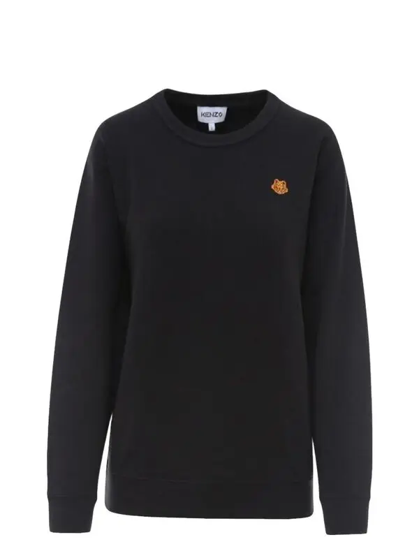 Kenzo Tiger Crest Sweatshirt - Black