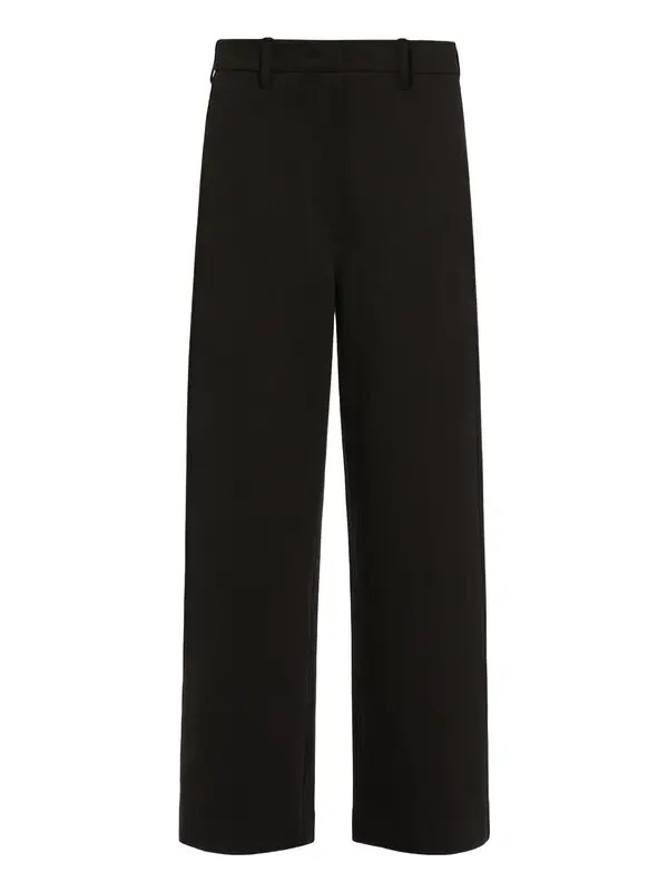Max Mara Straight Leg Trousers - Black