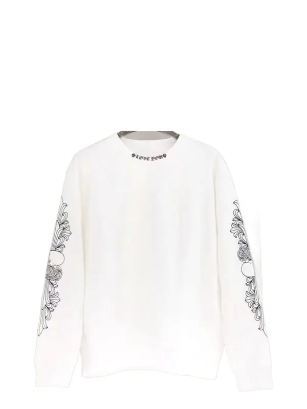 Chrome Hearts Crew Neck Sweatshirt - White