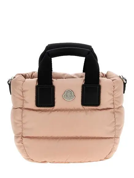 Moncler Caradoc Padded Mini Tote Bag - Nude