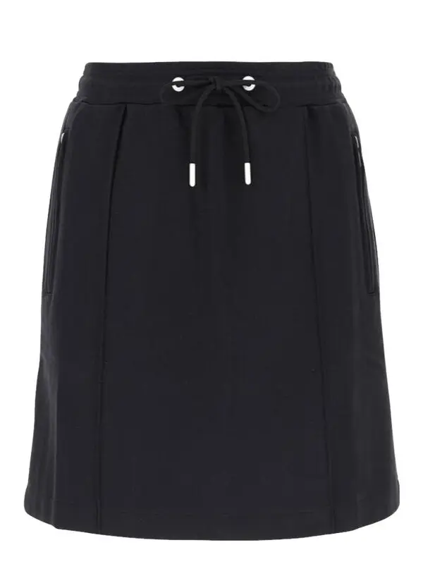 Kenzo Logo Stripe Skirt - Black