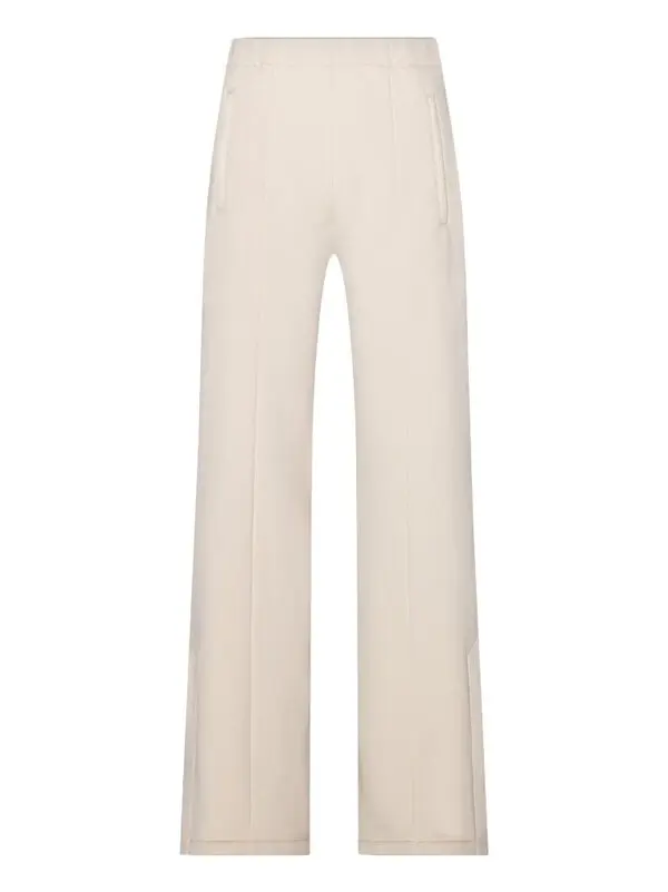 Amiri Flared-leg Jersey Trousers - Nude