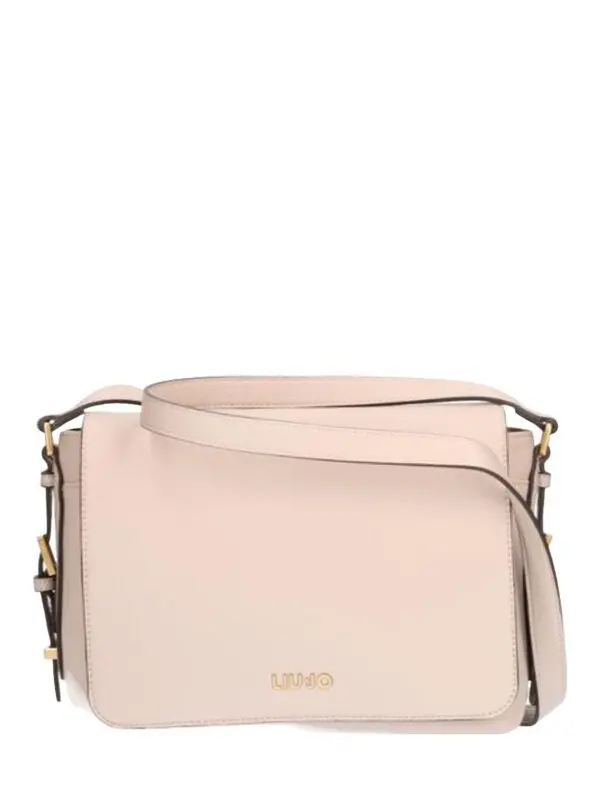 Liu Jo Flap Shoulder Bag - Nude