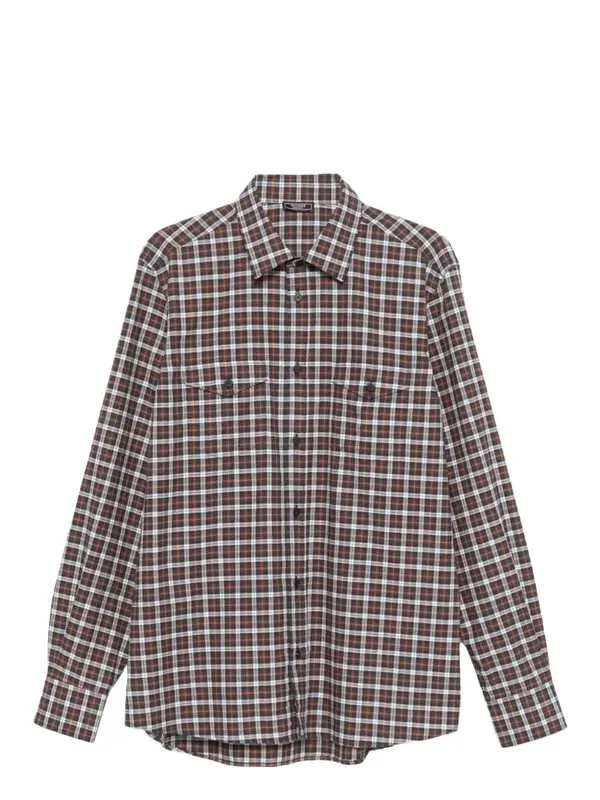 Peserico Check Pattern Shirt - Multicolor